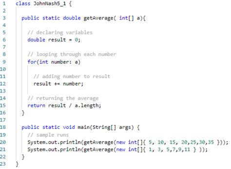 Programming 51 Create Java Class Named 51 Class Create Main Method
