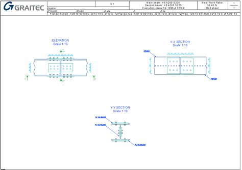 Beam Splice Design Spreadsheet Intended For Steel Connection Designer