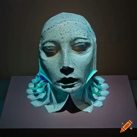 Elegant Brick Sculpture On Craiyon