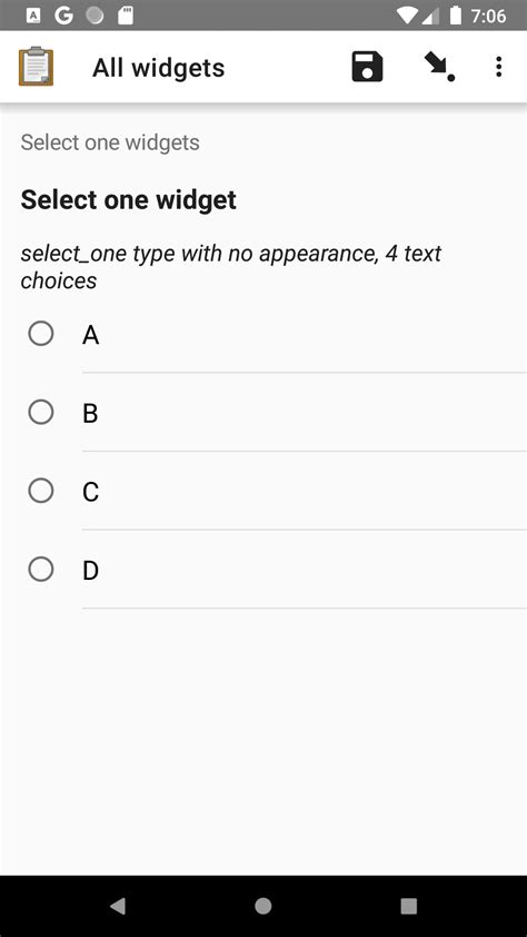 ODK Collect V Beta Preview Of Increased Spacing For Selects Pre Releases ODK Forum