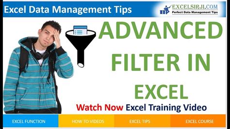 lesser known excel advanced filter feature complete guide artofit