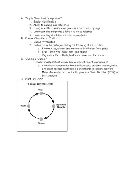 6 Classification And Anatomy A Why Is Classification Important 1