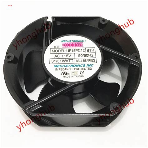 Mechatronics Uf15pc12 Bth Ac 115v 50 60hz 150x150x50mm Server Cooling