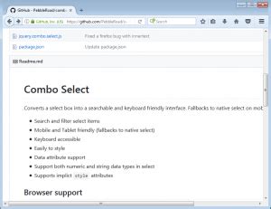 Jquery Plugins Replacing The Select Box Learning Jquery