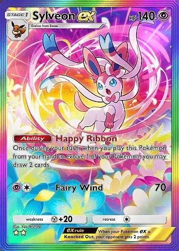 Sylveon Ex Special Art Rare · Eevee Grove A3b 89 · Pokémon Tcg Pocket Pokémon Zone