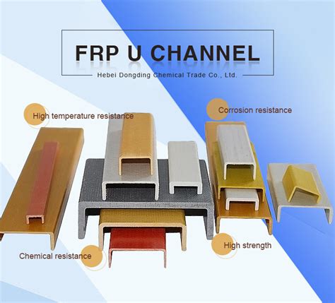 Frp U Beam Grp 유리 섬유 C 채널 의 고품질 Frp U Beam Grp 유리 섬유 C 채널