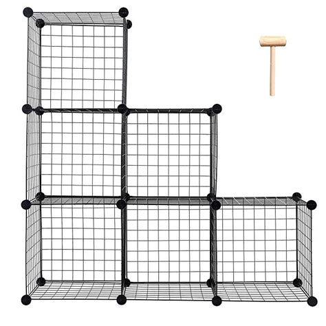 C AHOME Wire Cube Storage Modular Shelves Units