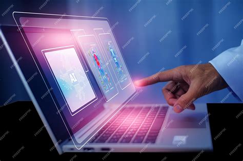 현대의료기술과 Iot 자동화에 적용된 Ai 인공지능 의사 Ai 문서관리 개념을 활용한 의사 프리미엄 사진