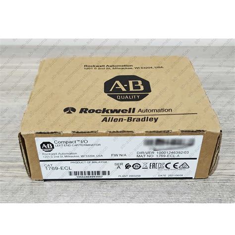 1769 Ecl Buy Online Left End Cap Terminator 1769