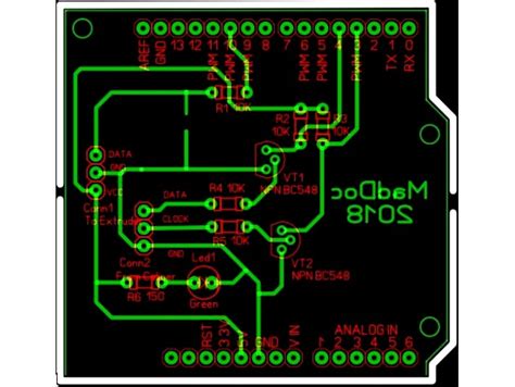 filament width sensor with arduino uno and thickness gauge by maddoc 3d
