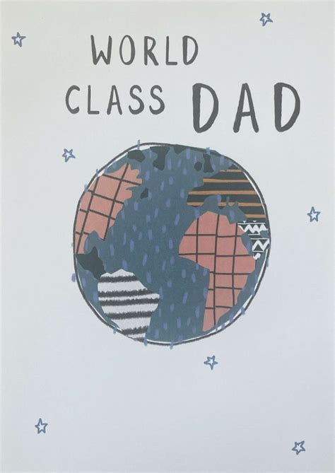 Dad Card World Class Dad Card And Caboodle