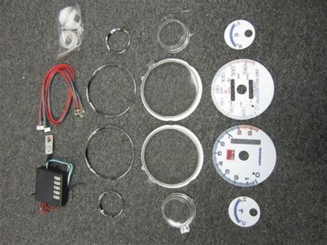 Sell 94 01 Acura Integra Gs R Gsr 7 Color Automatic Cluster Led Glow Gauges 9k Rpm In Fraser