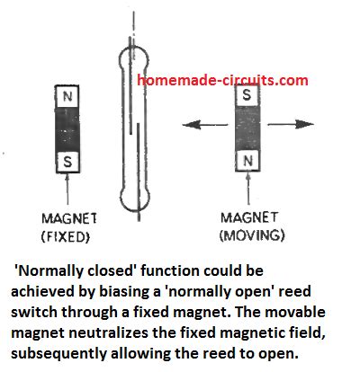 Reed Switch Working Application Circuits Homemade Circuit Projects