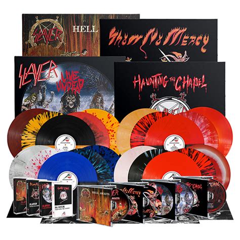 Thrash Metal Icons Slayer Reissue Metal Blade Catalogue Metal Blade