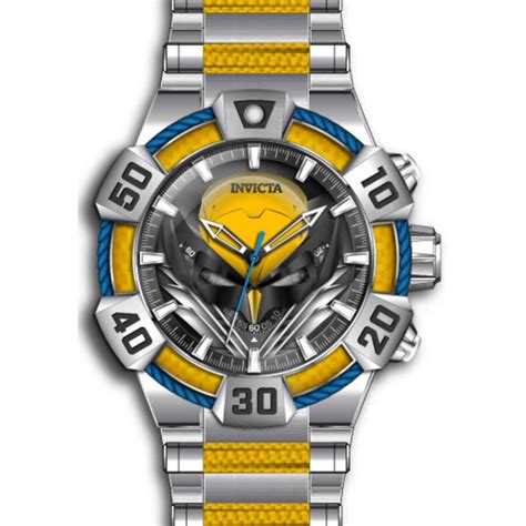 Invicta Marvel X Men Wolverine Chronograph Quartz Mens Watch 41153