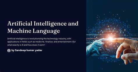 artificial intelligence and machine language