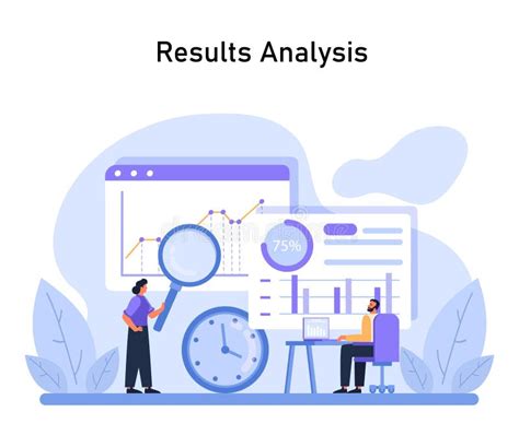 Results Analysis Depiction Experts Scrutinize Project Outcomes Using