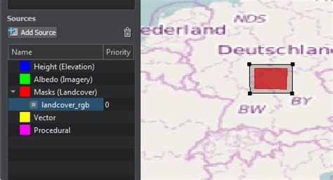 [solved] trouble getting landcover masks from qgis to unigine world