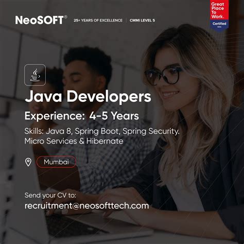 Duhita Goad On Linkedin Neosofttechnologies Java8 Jobsalert Hirings Springboot Microservice