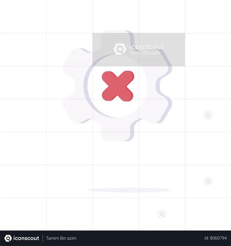 settings error animated icon download in json lottie or mp4 format