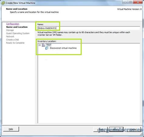 Zimbra Virtual Machine Goodtextag