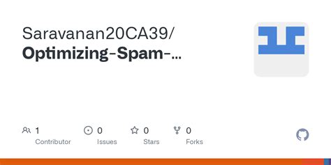github saravanan20ca39 optimizing spam filtering with machine learning