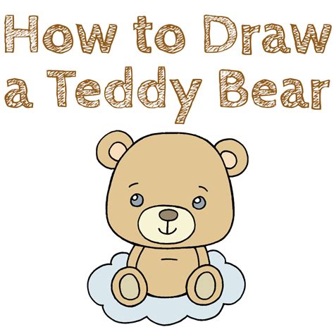 How To Draw Teddy Bear Picture