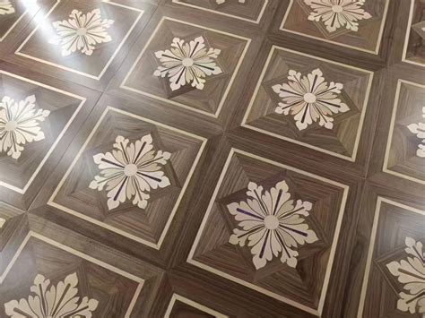Snowflake Parquet Floor Remettefloor China Design Woodflooring Factory