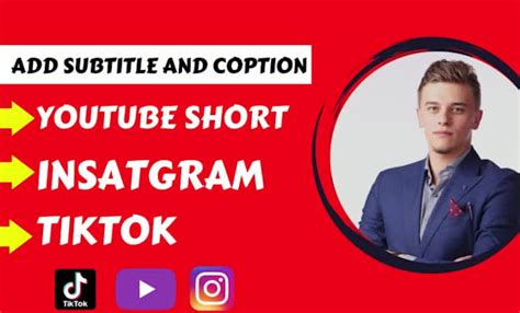 Add Subtitles Or Captions In Youtube Shorts Instagram Reels By