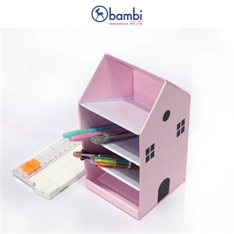 Bambi Stationery Organizer Pencil Box Stationery Storage Box Sweet Home Edition Bambi Files