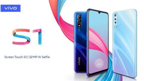 Harga Dan Spesifikasi Vivo S1 Smartphone Vivo Seri S Pertama Di Indonesia Rilis 16 Juli 2019