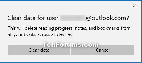 Clear EPUB Book Data In Microsoft Edge In Windows 10 Tutorials