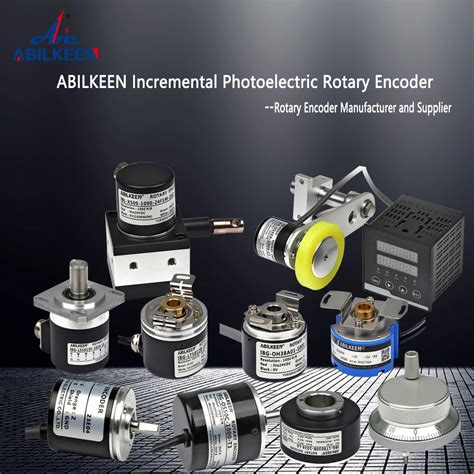 high precision incr digital rotary encoder meter counter with od40mm
