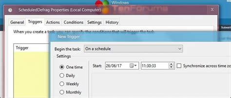 How Do I Set The Time Of Optimize Drives Schedule Solved Windows 10 Forums