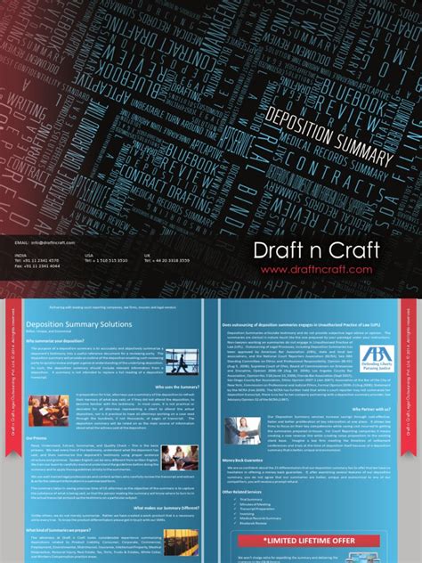 Deposition Summary Basic Write Up Pdf Deposition Law Social Institutions