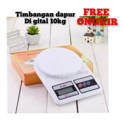 Jual Timbangan Dapur Di Gital Kapasitas Kg Shopee Indonesia