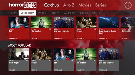 Horror Bites And CBS Catchup Channels UK Players Arrive On YouView SEENIT
