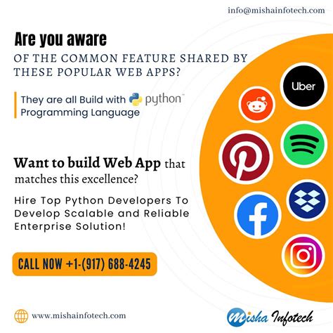 Misha Infotech Pvt Ltd On Linkedin Pythonappdevelopers Pythonwebapps