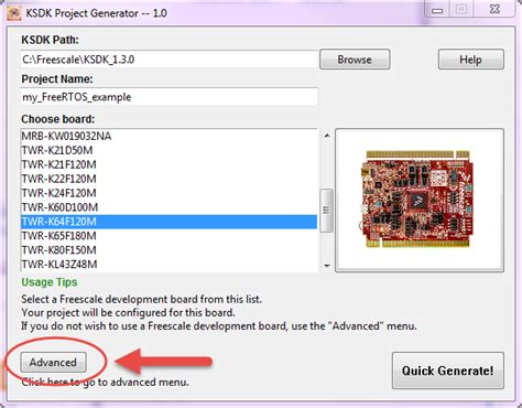 Working With Freertos Projects Using Kds And Ksdk Nxp Community