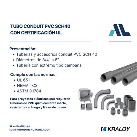 Kraloy Pvc Sch40 Durabilidadgarantizada Aandl Industrial Suppliers