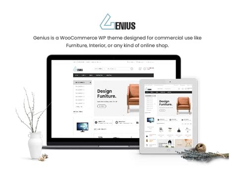 Genius Multipurpose Theme WooCommerce Theme