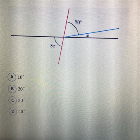 Solve For X In The Diagram Below