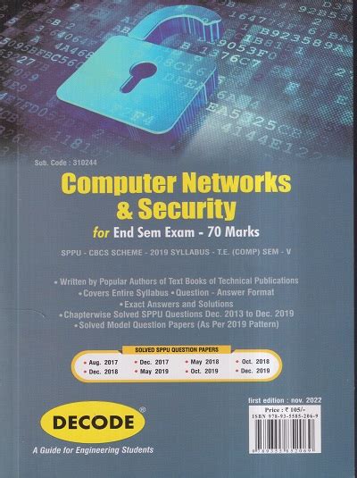 Decode Computer Networks And Security Sppu 2019 For End Sem Exam 310244