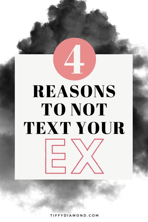 Reasons NOT To Text Your Ex During Quarantine TIFFY DIAMOND