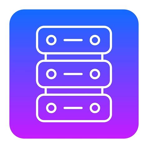 Premium Vector Server Vector Illustration