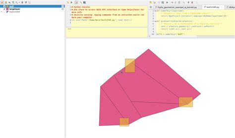 Displacing Polygon To Larger Intersection With Several Polygons Using PyQGIS Geographic