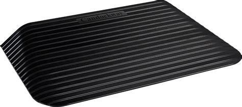 35 Rise Threshold Ramps Doorway Wheelchair Ramp With Non Silp Surface 4400 Lbs Capacity
