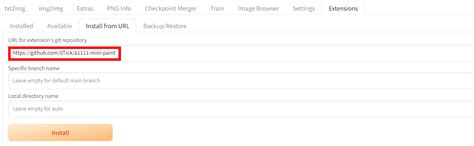 How to Edit Image and Add Watermark in Automatic1111 Stable Diffusion Web UI using miniPaint ...