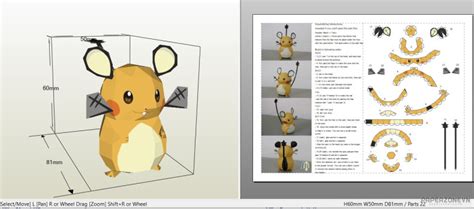 Pokemon Mini 702 Dedenne Paperzone Vn