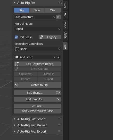 Auto Rig Pro [3 72] 787 By Lucky Released Scripts And Themes Blender Artists Community